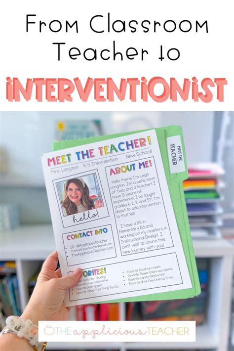 From Classroom Teacher To Interventionist My Road Back To Teaching The Applicious Teacher