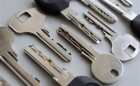 Different Types Keys Laid Out Royalty Free Images Stock Photos