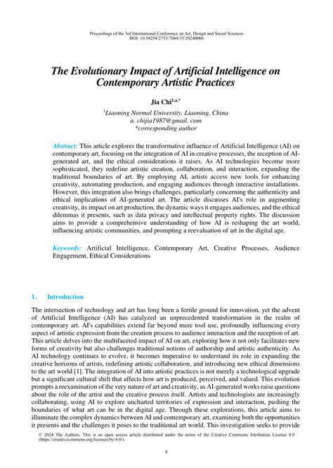 Pdf The Evolutionary Impact Of Artificial Intelligence On