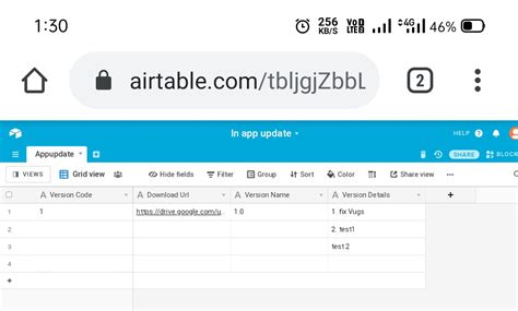 Trying To Make Update Dialog With Spreadsheet But Failed Discuss Kodular Community