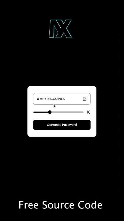 Random Password Generator In Html Css And Javascript Youtube