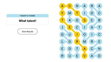 NYT Strands aujourd hui Indices spangram et réponses pour le match n