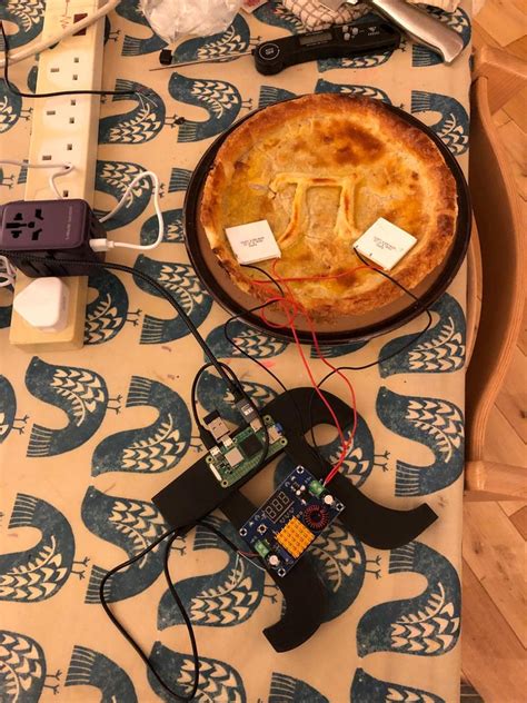 Generating Digits Of Pi On A Raspberry Pi Powered By A Pi Decorated