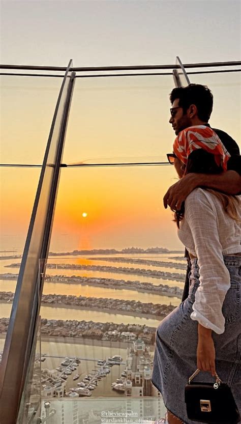 Hira Khan And Arsalan Khans New Adorable Clicks From Dubai Reviewitpk