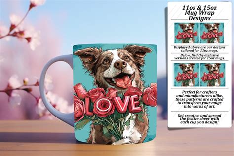Adorable Doggie Love Design Happiness