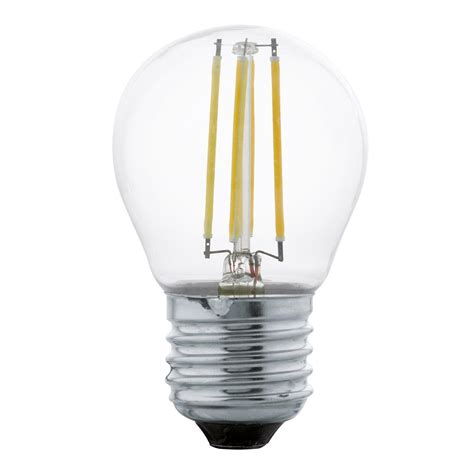 Golf Ball 4W Warm White Edison Screw LED Lamp 110007 The Lighting