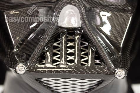 Carbon Skinned Darth Vader Helmet Easy Composites
