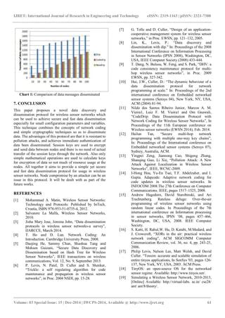 Secure Data Dissemination Protocol In Wireless Sensor Networks Using