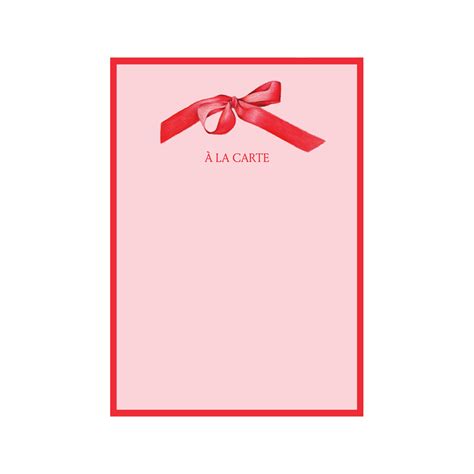 Downloadable Red Ribbon Menu In The Roundhouse