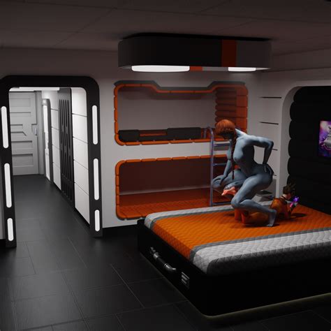 Rule 34 1futa 1girls 3d Alien Alienhuman Alien Futanari Ass Blue Body Brown Hair Careless