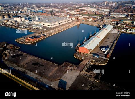 Aerial Views Of Bramley Moore Dock Liverpool Everton Fcs Plans For A