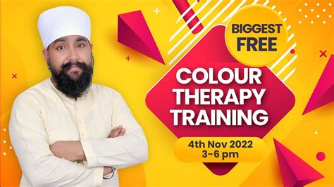Live Free Color Therapy Training Jagmohan Sachdeva 4 Nov Youtube