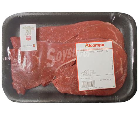 Variedad Bandeja con filete de ª A de vacuno de añojo de la Back Angus gramos aproximados