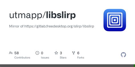 Github Utmapp Libslirp Mirror Of Https Gitlab Freedesktop Org Slirp Libslirp