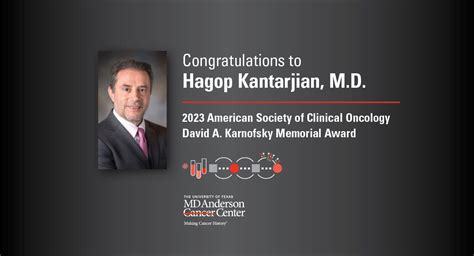 Hagop M Kantarjian Md Anderson Cancer Center