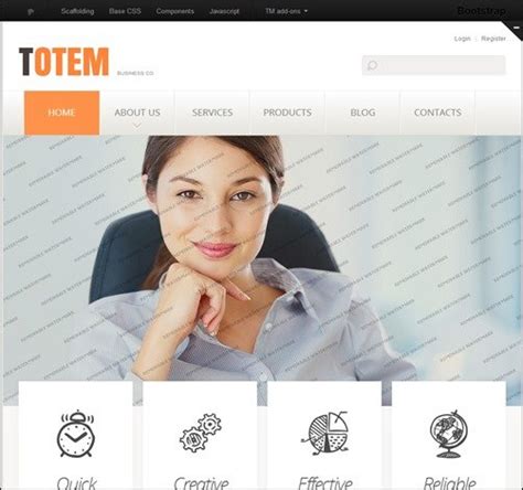 55 Twitter Bootstrap Templates Want A Future Proof Website Splash