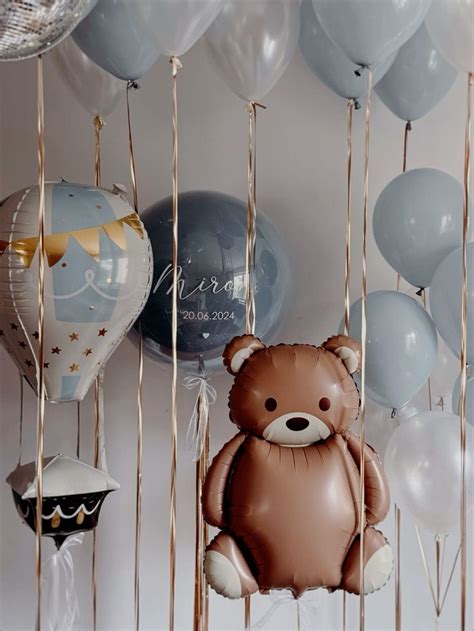 Шарики на выписку для мальчика