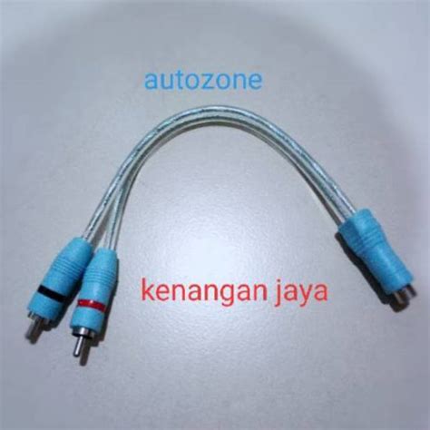 Jual Kabel Rca Cabang Audio Mobil Cewek Keluar Cowok Cewek 1 Cowok 2