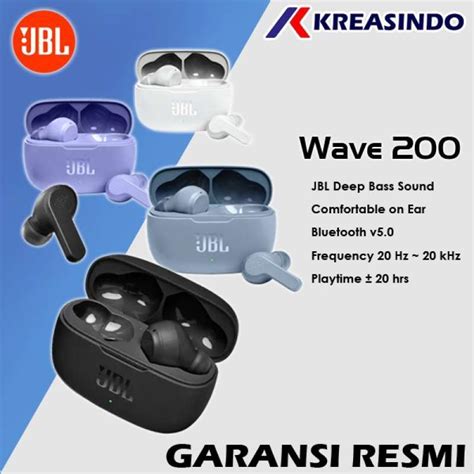 Jual Jbl Wave 200tws / 200 Tws True Wireless In-ear Earphones Resmi Ims ...