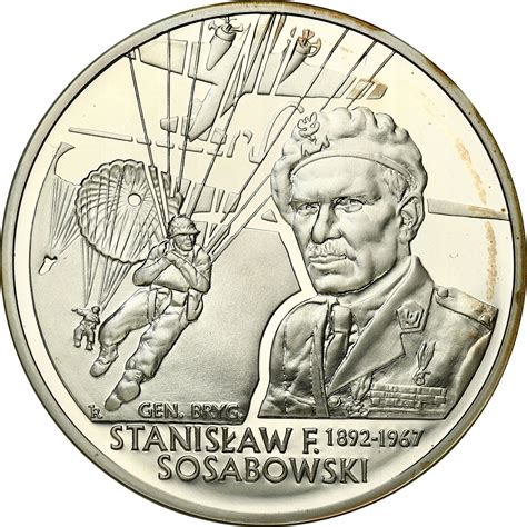 10 Złotych 2004 Gen S Sosabowski Archiwumniemczykpl
