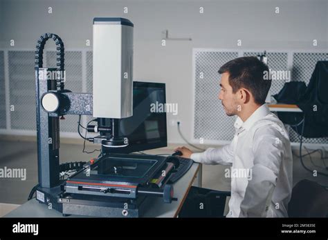 Computer Technology In The Office Technology Hud Hologram And A Woman