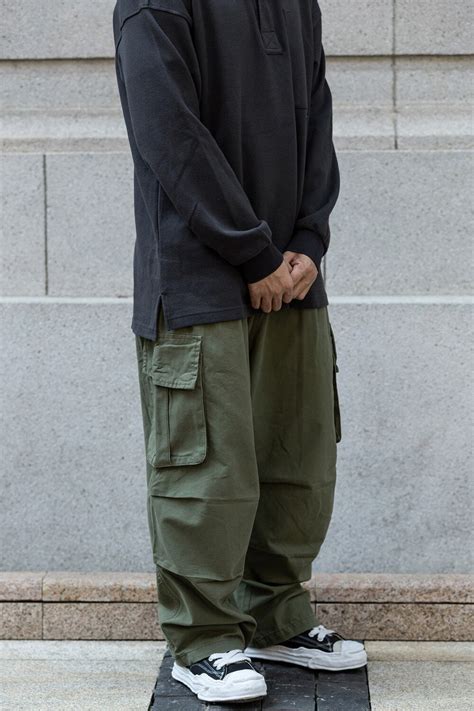 Loose Fit Cargo Pants Streets Of Seoul Mens Korean Style Fashion