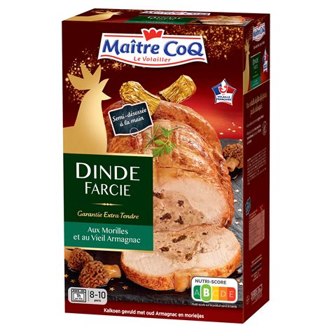 Rôti de chapon Cuisson Express farci aux Morilles Vieil Armagnac