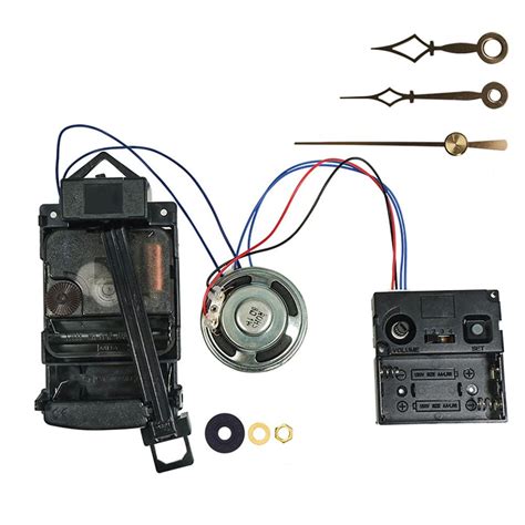 Diy Wall Clock Pendulum Movement Silent Mechanism With Hands
