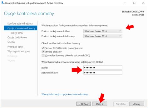 Instalacja Active Directory W Systemie Windows Server 2016 Soiskpl