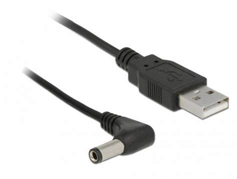 Delock Usb Tápkábel Dc 55 X 25 Mm Es 90 Os Apára 15 M Budapest