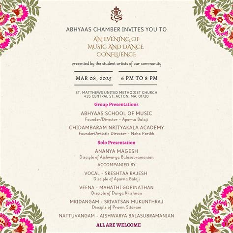 Im Thrilled To Invite You All Aishwarya Balasubramanian