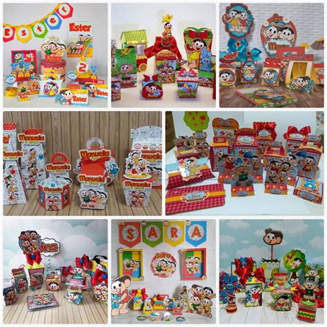 Arquivo De Corte Kit Festa Turma Da Mônica Brindes Elo7