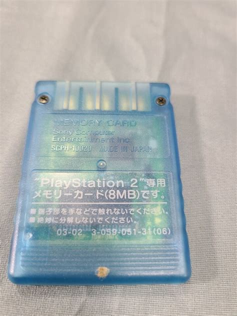 Official OEM Sony Playstation 2 PS2 Memory Card 8MB Magic Gate Nyko