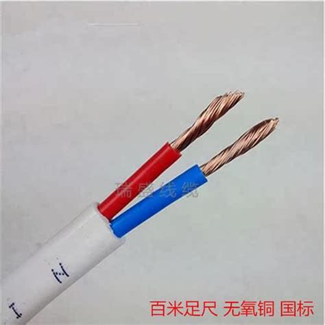 纯铜国标2芯软电线rvv二双芯0751152546平方多股软护套线虎窝淘