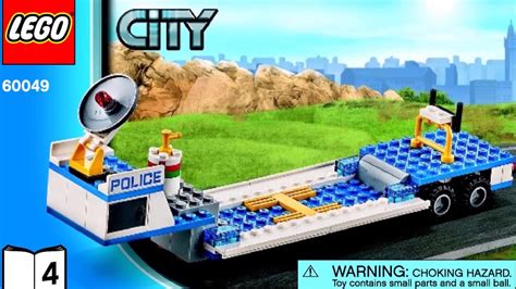 Lego City 60049 Helicopter Transporter Instructions Book Diy 4 Youtube