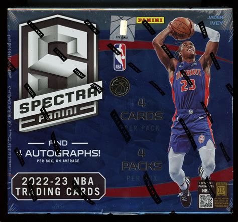 202223 Panini Spectra Basketball Hobby Box Legends Fan Shop