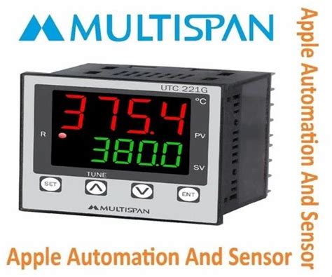 utc 221g multispan double display universal input pid controller single