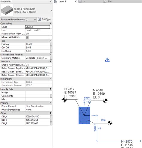 Cordinates For Revit Elements Revit Dynamo