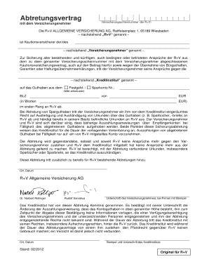 Fillable Online Online Ruv Mit Dem Versicherungsnehmer Fax Email Print