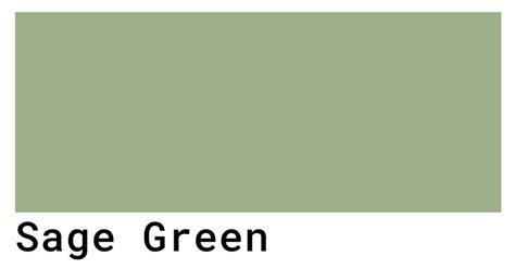 Sage Green Color Codes The Hex Rgb And Cmyk Values That You Need Images
