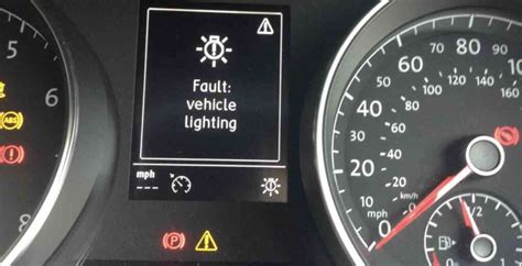 Meaning Fix For Triangle With Exclamation Point Warning Light
