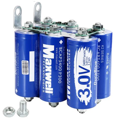 Maxwell Durablue V F Super Capacitor Battery Pcs V Farads Car Audio Capacitor V