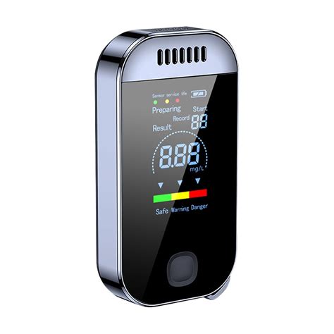 Clearance Portable Alcohol Tester Breathalyzer Professional Tester