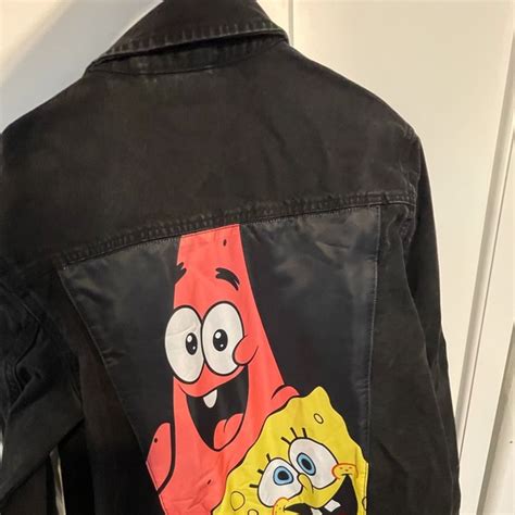 Jackets And Coats Nickelodeon Spongebob Jean Jacket Poshmark