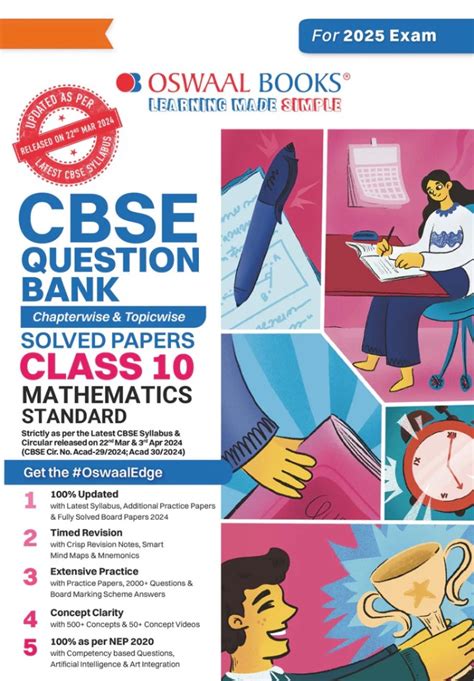 Cbse Question Bank Class 10 Mathematics Standard Chapterwise And Topicwise Solved Papers For