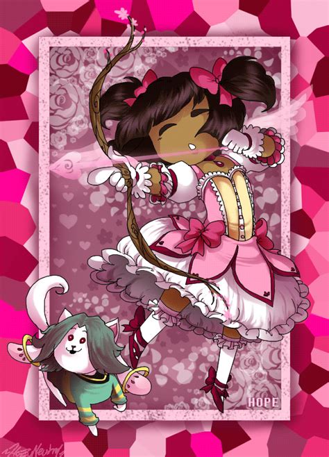 Madoka Magica Undertale Crossover Inspired By Hezuneutral Art Blog
