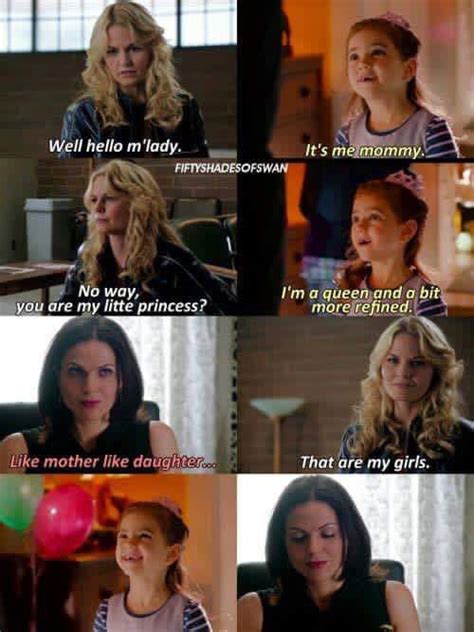 Awesome Regina Emma Little Regina Lana And Jen Once S3 Swan Queen