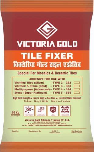 Tile Adhesive 20kg Type 5 555 Bag At ₹ 1650bag In Patna Id