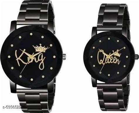 Round Stainless Steel Couple Watch At Rs 699 Piece In Karauli Id
