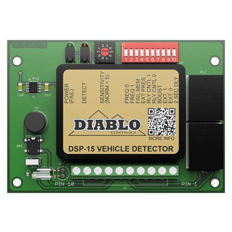 dsp 15 series vehicle detector order your detection device today